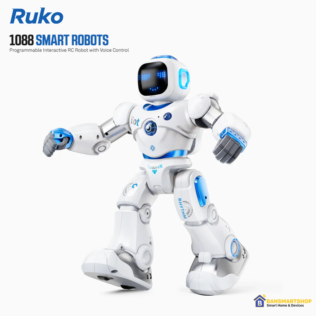 Ruko 1088 Large Smart Robots for Kids หุ่นยนต์ STEM ขนาดใหญ่ พร้อมระบบ ...